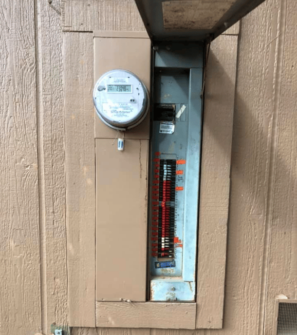 How do I find my main electrical service?